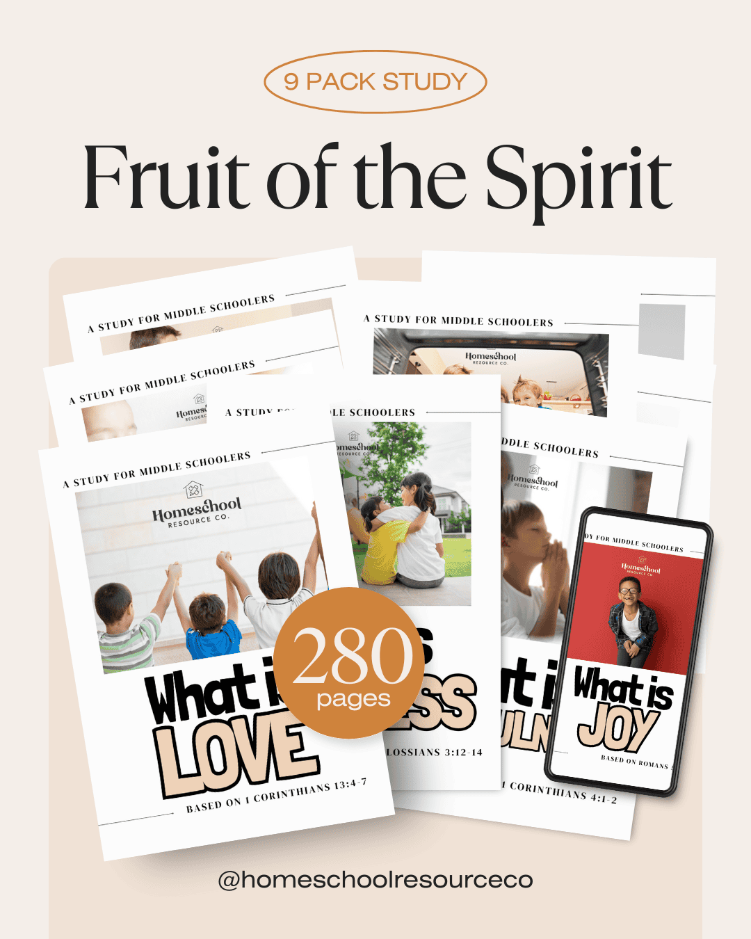 Fruit of the Spirit Study Bundle for Upper Elementary | Homeschool ...
